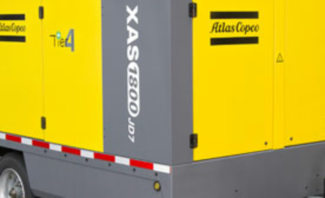 MINExpo 2012: Atlas Copco introduce the new XAS 1800 JD7 compressor