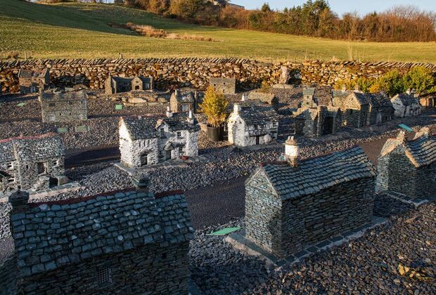 The incredible model village with 100 tiny homes all handcrafted using ...