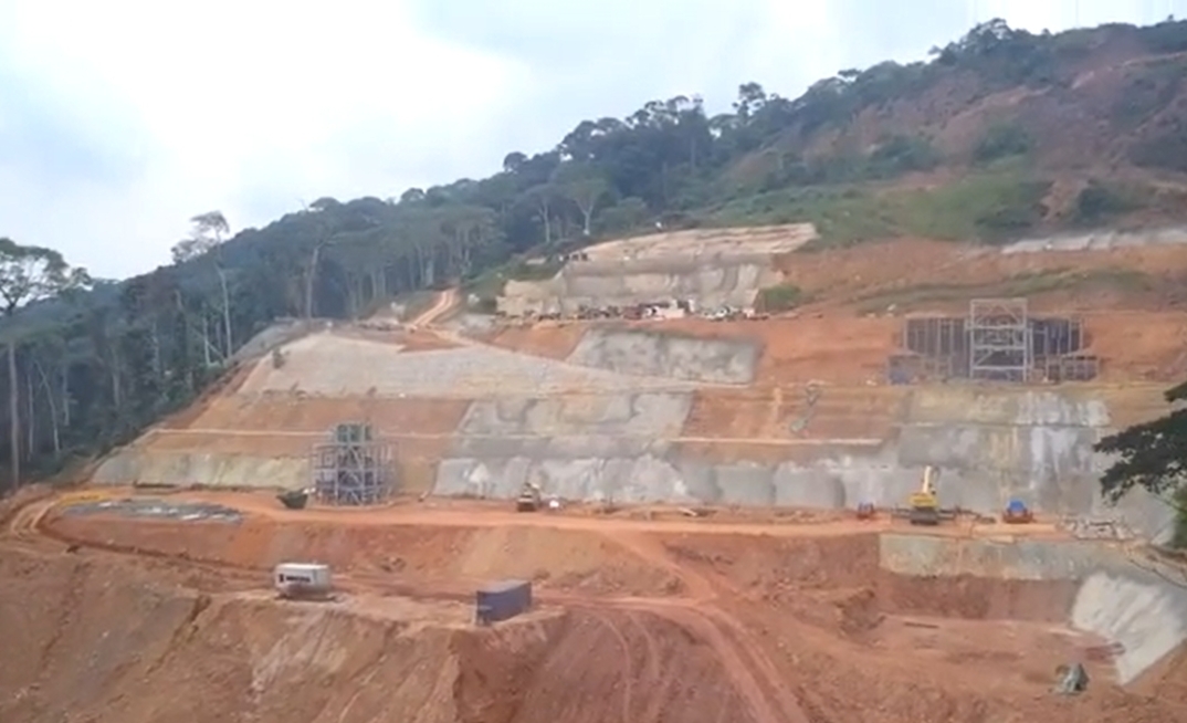 Trafo energising Bisie in DRC