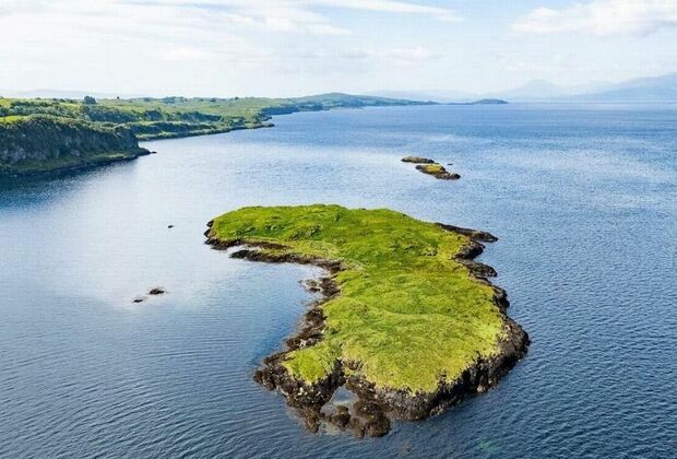 Beautiful remote island you can now buy for less than a terraced house ...