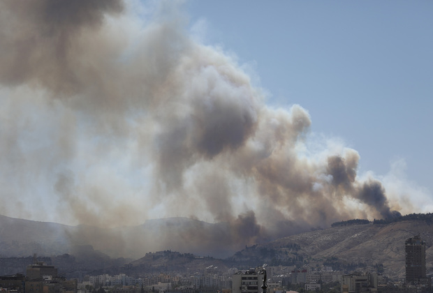 SYRIA-DAMASCUS-UNKNOWN FIRE