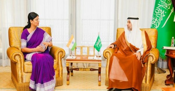MoS Anupriya Singh holds 'fruitful discussions' with Saudi Arabia's ...