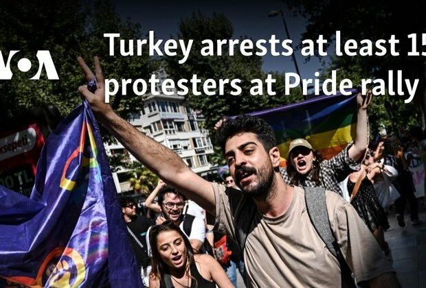 Turkey arrests at least 15 protesters at Pride rally