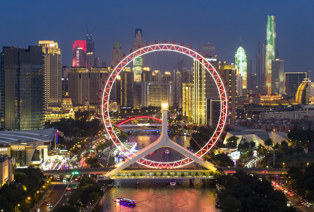 CHINA-TIANJIN-NIGHT VIEW (CN)