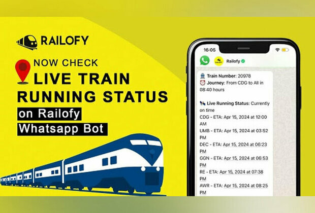 RAILOFY Launches Hassle-Free Train Live Running Status on WhatsApp