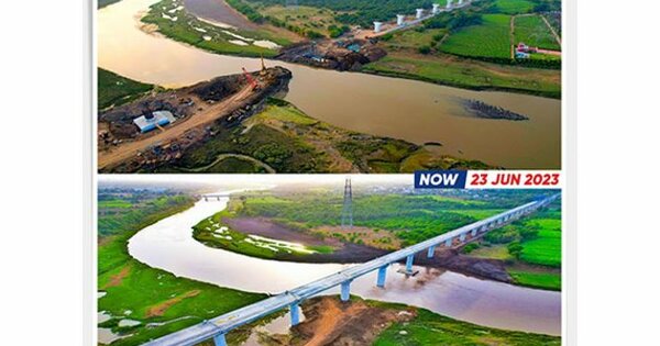 NHSRCL constructs 3 river bridges for Mumbai-Ahmedabad High Speed Rail ...