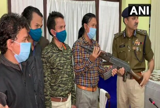4 NLFT cadres surrender before police in Tripura