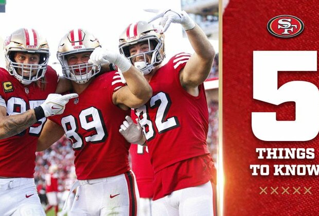 5 Things to Know: 49ers Tight Ends