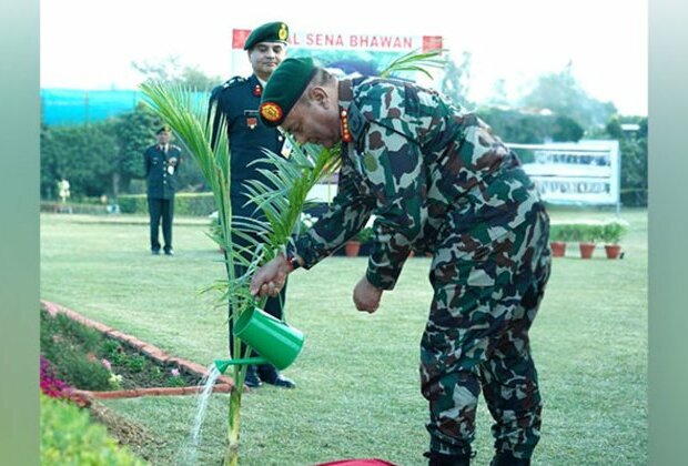 Nepal Army Chief General Sigdel plants a tree to commemorate Indian and ...