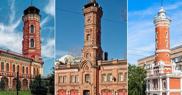 10 most beautiful fire station watchtowers in Russia