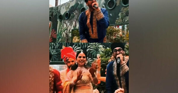 Bollywood's First Sardar Singer Manj Musik Shines at Ambani Wedding's ...