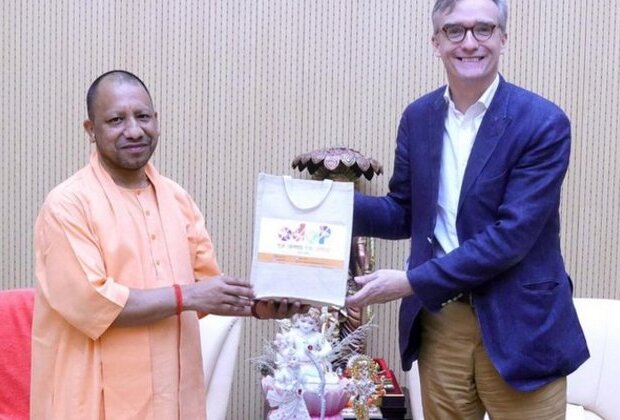 UK envoy Alex Ellis meets Uttar Pradesh CM Yogi Adityanath