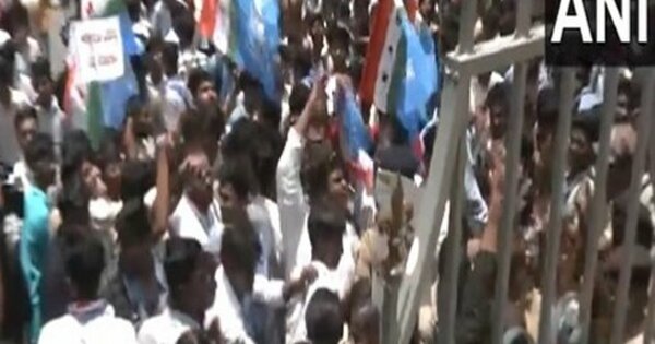 Neha Hiremath murder case: NSUI workers protest outside college campus ...