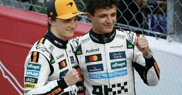 McLaren's Oscar Piastri, Lando Norris to start 1-2 at Spanish GP
