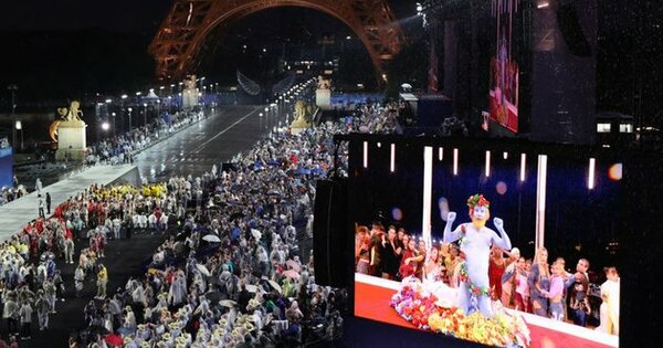 Transgender Olympic Last Supper parody sparks outrage