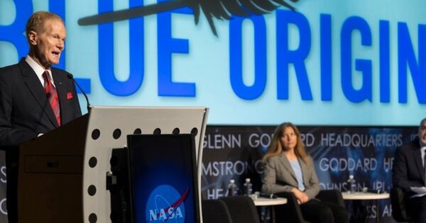 NASA Awards Second Moon Lander Contract to Blue Origin