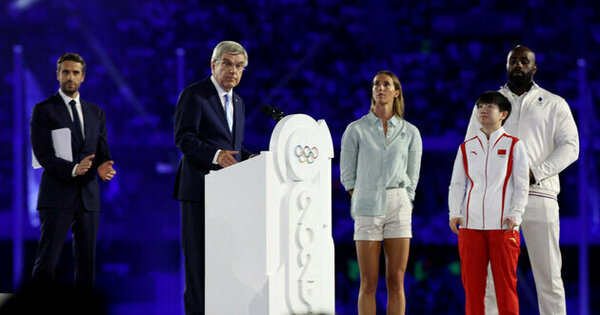 Sun Yingsha represents Asia at Paris Olympics closing ceremony