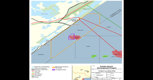 Feds give A$32M to Golden Beach for flagship gas project