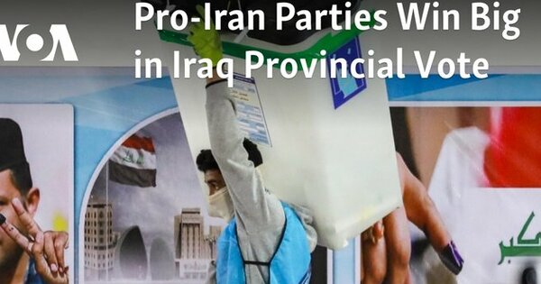 Pro-Iran Parties Win Big in Iraq Provincial Vote
