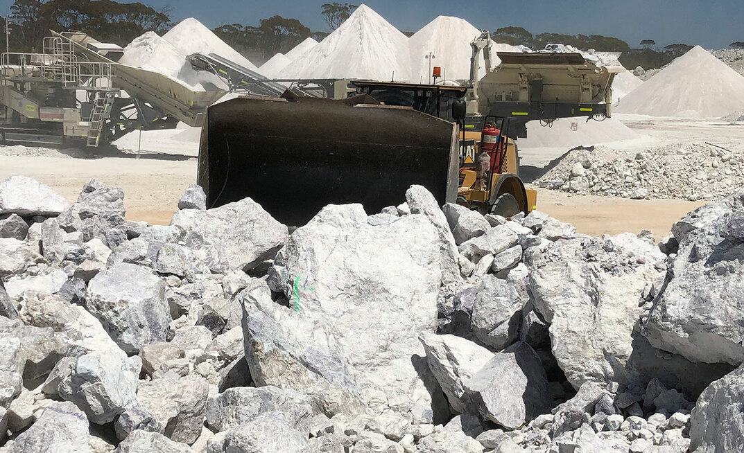 Sinclair's first pollucite parcel arrives