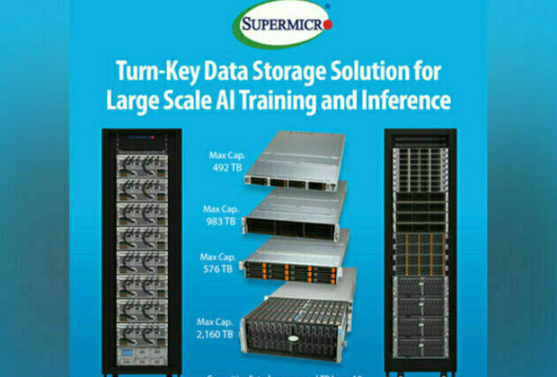 Supermicro Introduces a Rack Scale Total Solution for AI Storage to ...