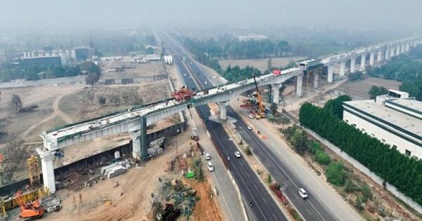 210-meter bridge on NH-48 in Gujarat completed as part of Mumbai ...