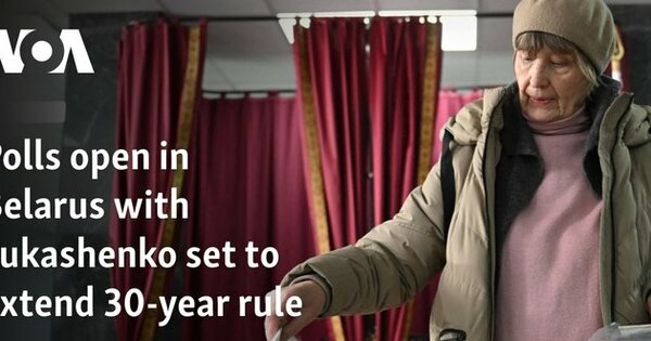 Polls open in Belarus with Lukashenko set to extend 30-year rule