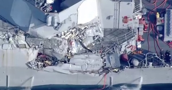 U.S. Navy crew missing after one of the world’s most advanced warships ...