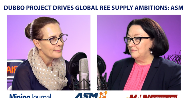 Dubbo project drives global REE supply ambitions: ASM