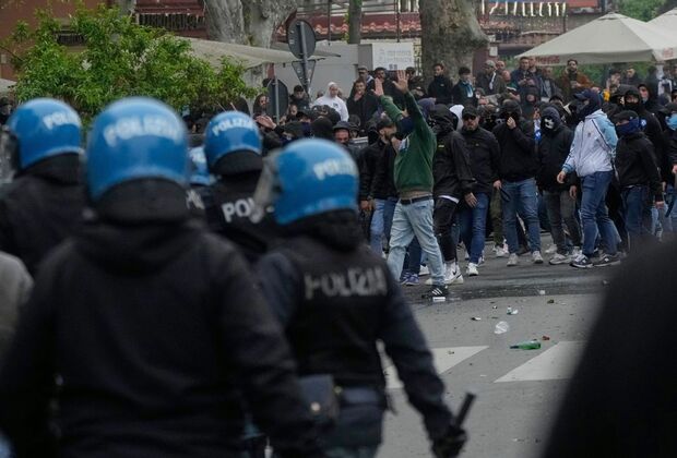 Rome derby clashes likened to 'urban warfare' by city's mayor - ESPN