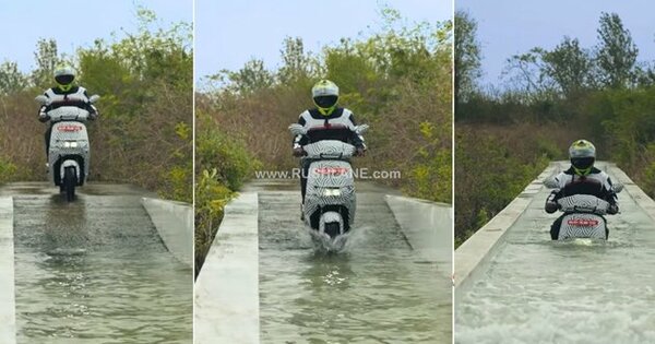 Ather Rizta Water Wading Test Video Revealed - New Details Spotted