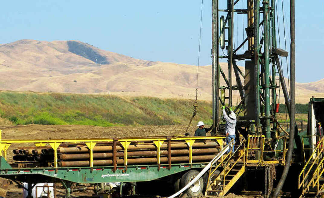 Layne mineral drilling pipeline evaporates