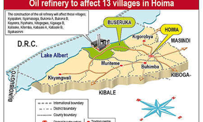 Ministry Releases Oil Refinery Map