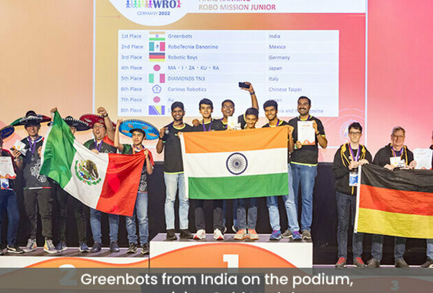 Indian robotics team Greenbots wins gold medal at World Robot Olympiad ...