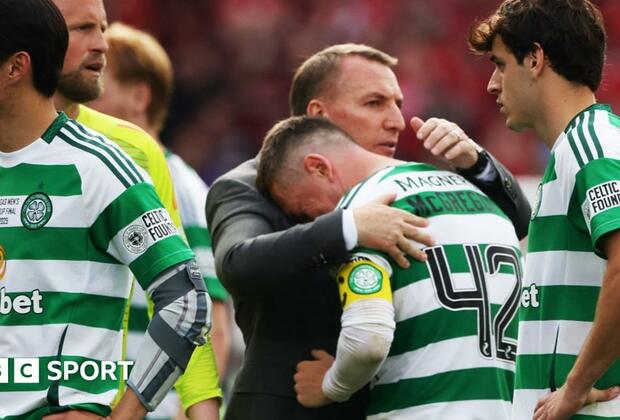 Scottish Cup final- Celtic captain Callum McGregor on penalty miss