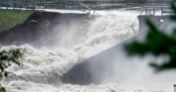Dam in Norway Partially Bursts After Days of Heavy Rains