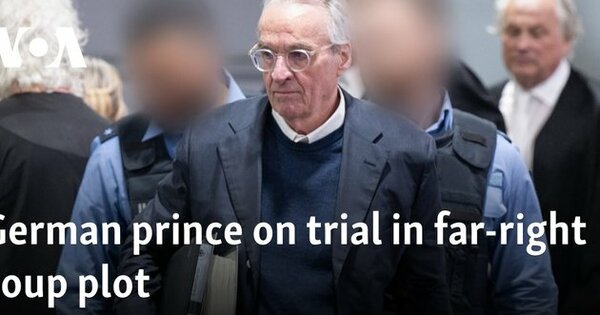 German prince on trial in far-right coup plot