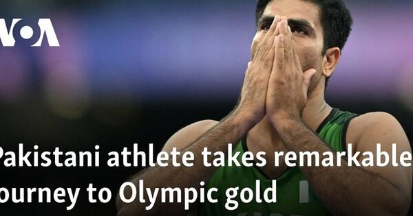 Pakistani athlete takes remarkable journey to Olympic gold