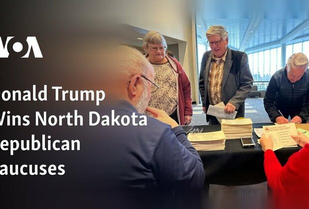 Donald Trump Wins North Dakota Republican Caucuses