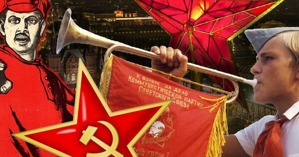 Why was RED the USSR's main color