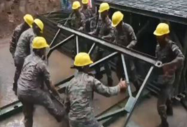 Indian Army successfully builds third 120-feet-long Bailey bridge in ...