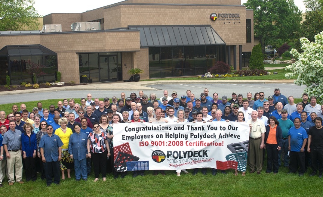 Polydeck receives ISO 9001:2008