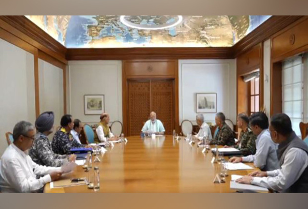 PM Modi chairs high-level meeting with Rajnath Singh, Jaishankar; CDS ...