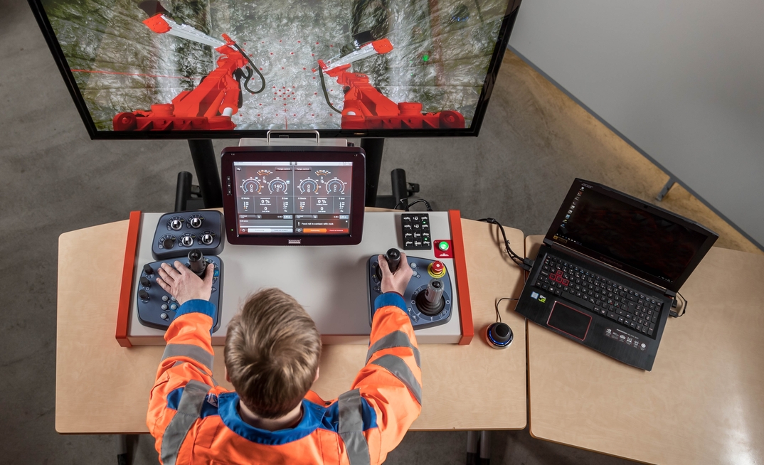 Sandvik simulator to train underground drill operators
