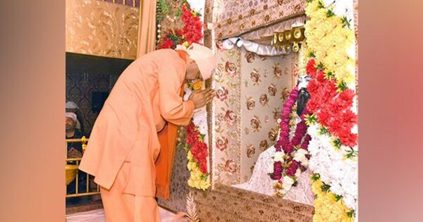 UP CM Adityanath pays obeisance to Sant Ravidas on his birth anniversary