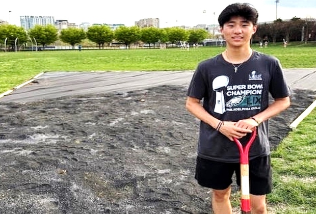 Eagle Scout project provides needed upgrade to W-Ls shot-put pit