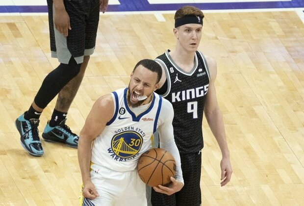 Stephen Curry scores Game 7-record 50 as Warriors eliminate Kings
