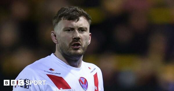 Joe Batchelor- St Helens second rower out for two months with hamstring ...
