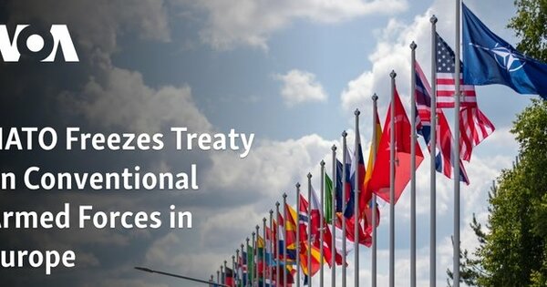 NATO Freezes Treaty on Conventional Armed Forces in Europe