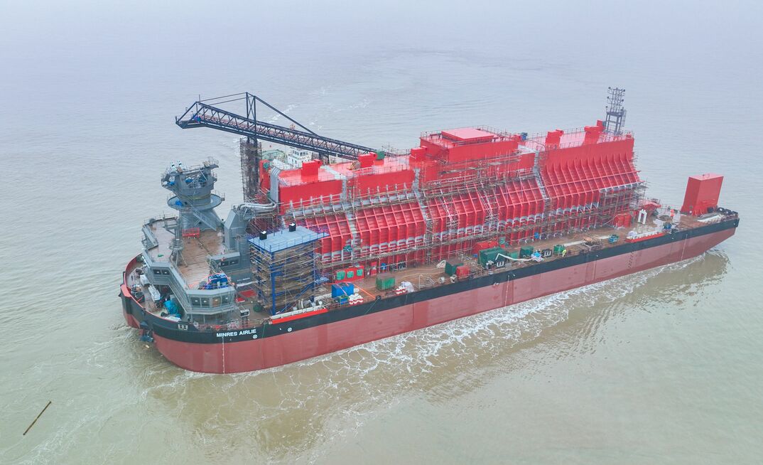 MinRes' first transhipper launched